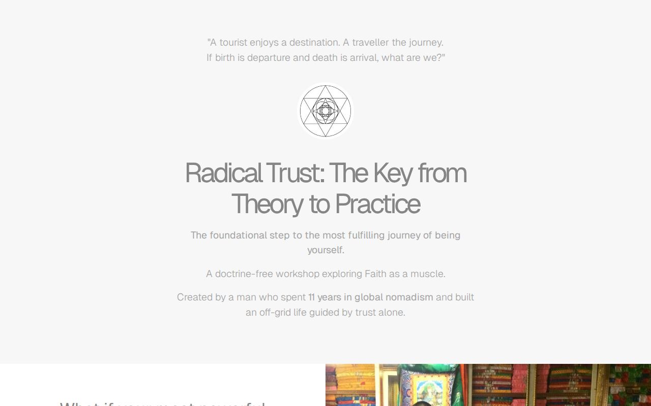 Radical Trust Workshop